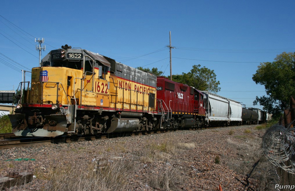 Westbound UP Local Train